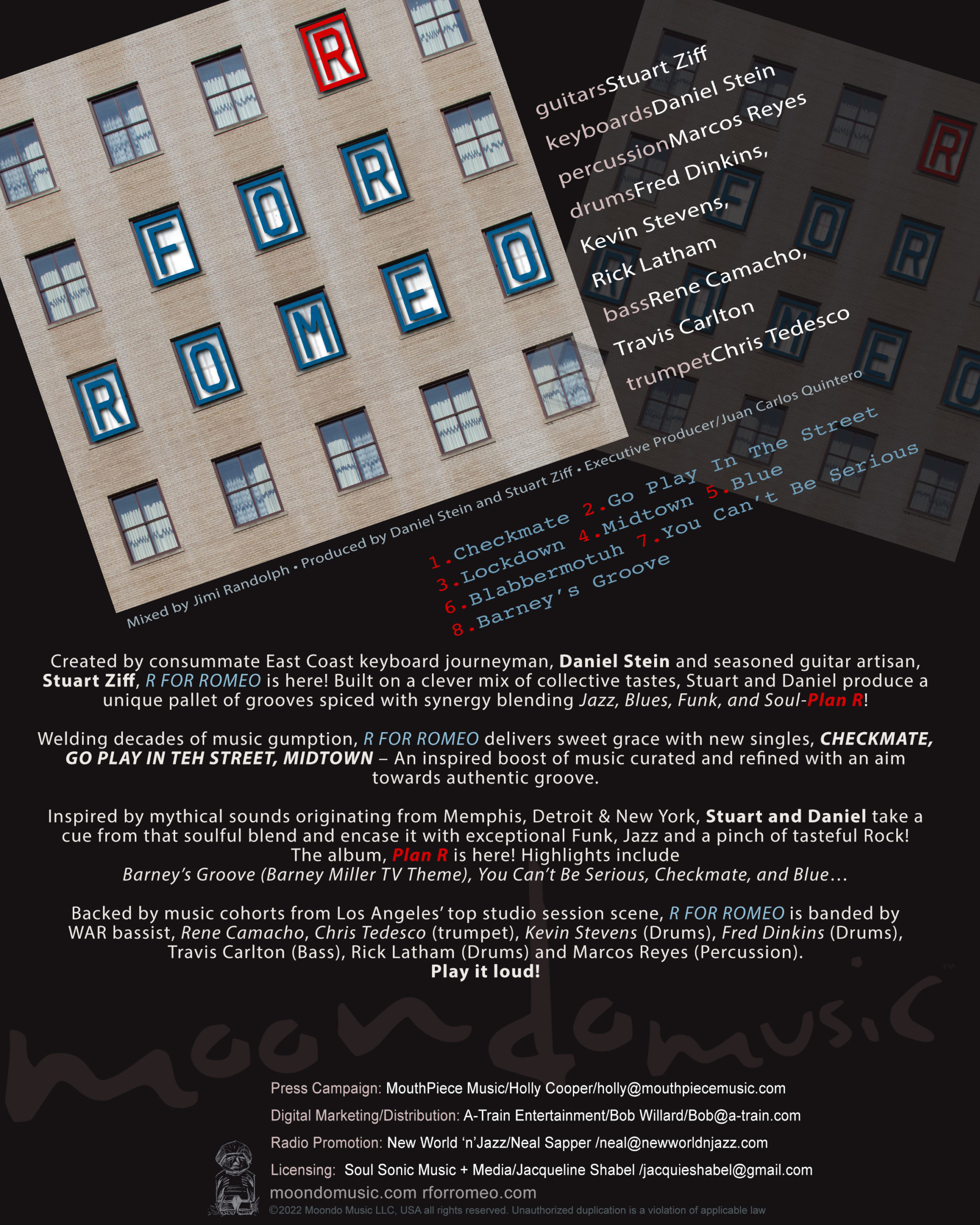 One Sheet – R For Romeo